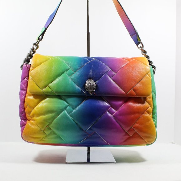 Kurt Geiger | Bags | Kurt Geiger Kensington Large Quilted Rainbow Multi ...